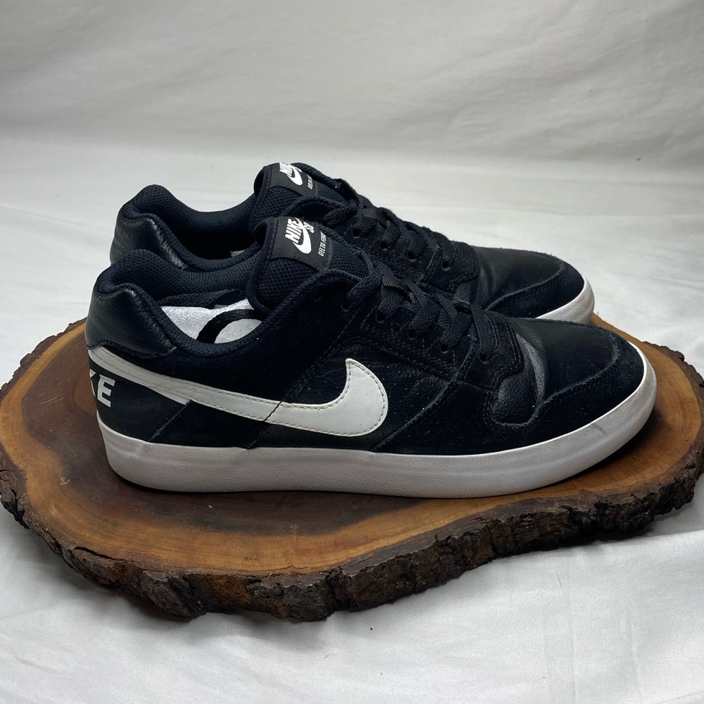 Nike Sb Delta Force Black And White Skate Shoes Men’s… - Gem